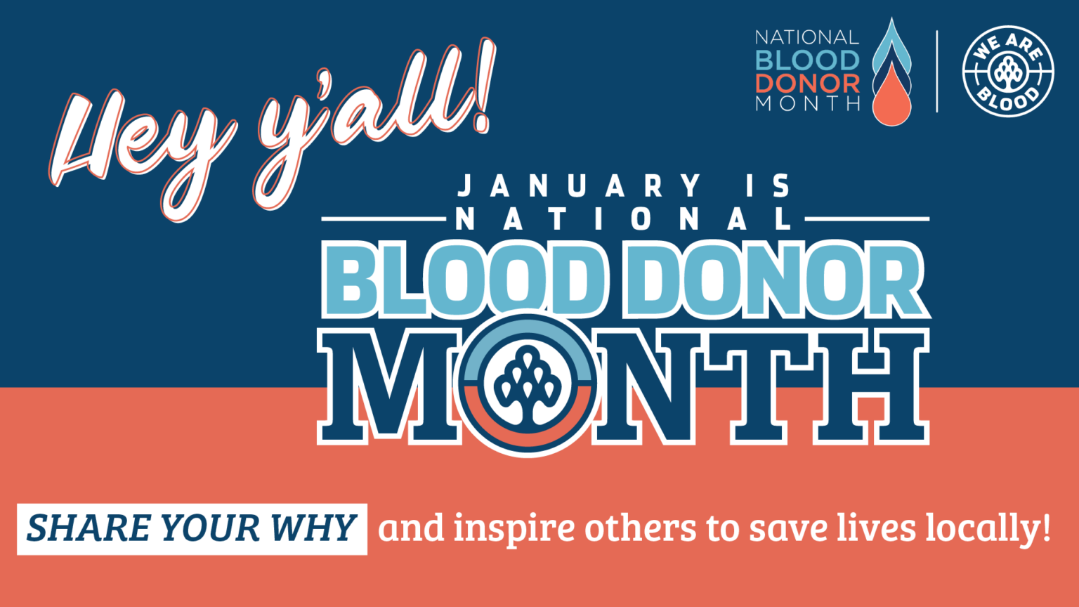 National Blood Donor Month 2026 - We Are Blood